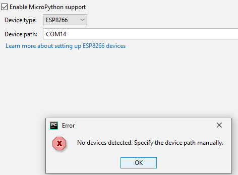 ampy.pyboard.PyboardError: failed to access COM5 · Issue #99 · JetBrains/intellij-micropython ...