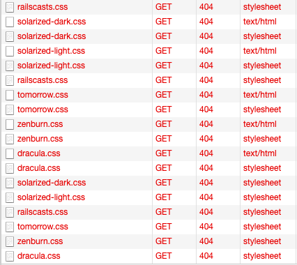 Lots of 404 responses on main page · Issue #3216 · highlightjs/highlight.js · GitHub