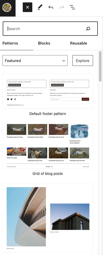 Theme Masu: Missing post content (Query Loop Block) on template Archive · Issue #6682 ...