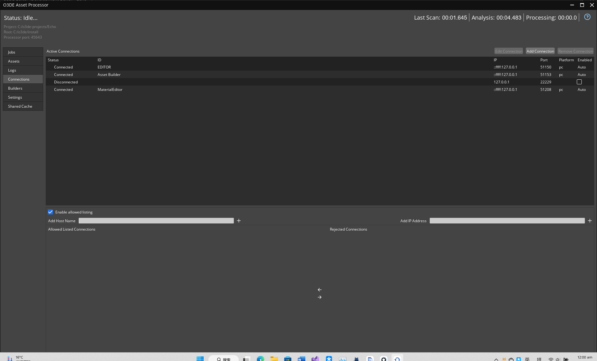 Material Editor failed to launch · Issue #15069 · o3de/o3de · GitHub