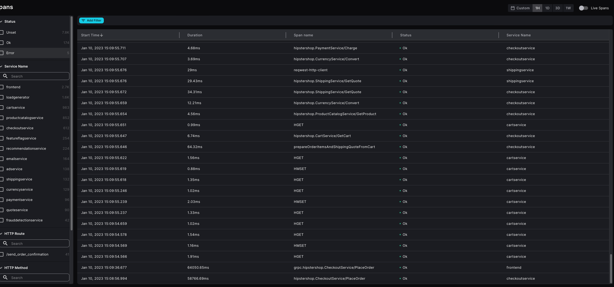 🐞 Span Search Pagination doesn't work · Issue #995 · teletrace/teletrace · GitHub
