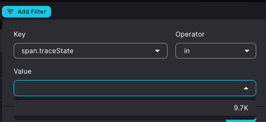 🐞 blank suggestions when adding a new filter with IN operator · Issue #1008 · teletrace ...