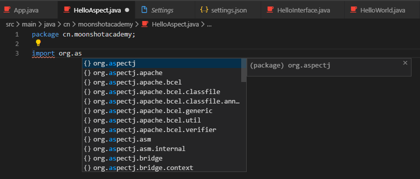 Java weird import autofill pattern · Issue #275 · microsoft/vscode-java ...