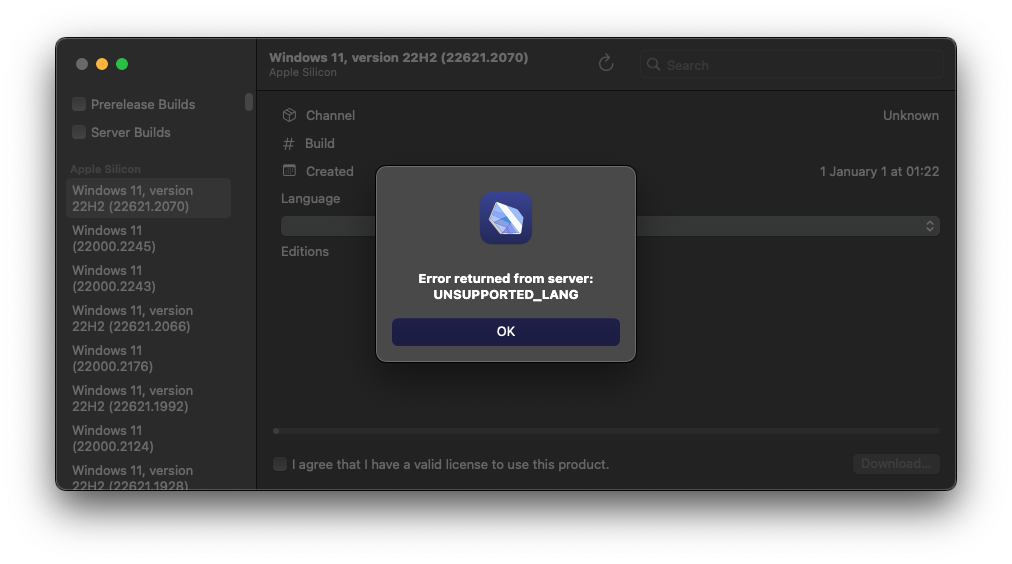 Error returned from server: UNSUPPORTED_LANG · Issue #6 · TuringSoftware/CrystalFetch · GitHub