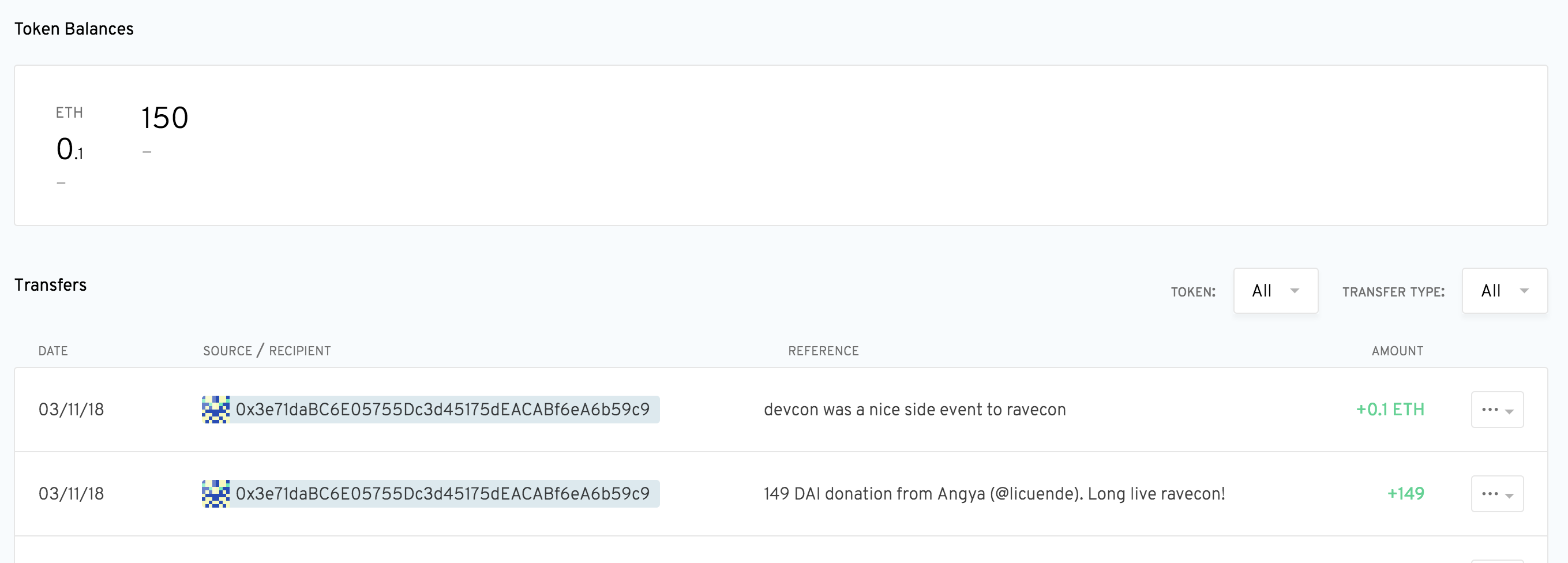 Finance: support tokens returning their name and symbol as 'bytes32 ...