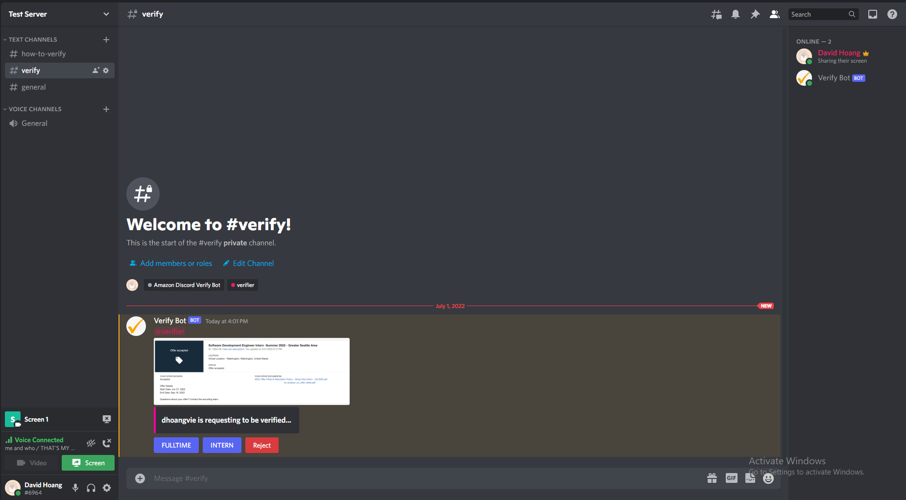 GitHub - dvhoang3/amazon-discord-server-verifier: Discord Bot for verifying users in the Amazon ...