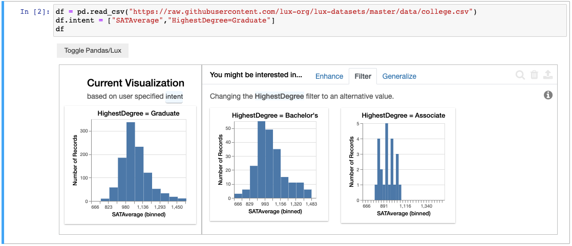 [BUG] Bin Determination Edge Case · Issue #415 · lux-org/lux · GitHub