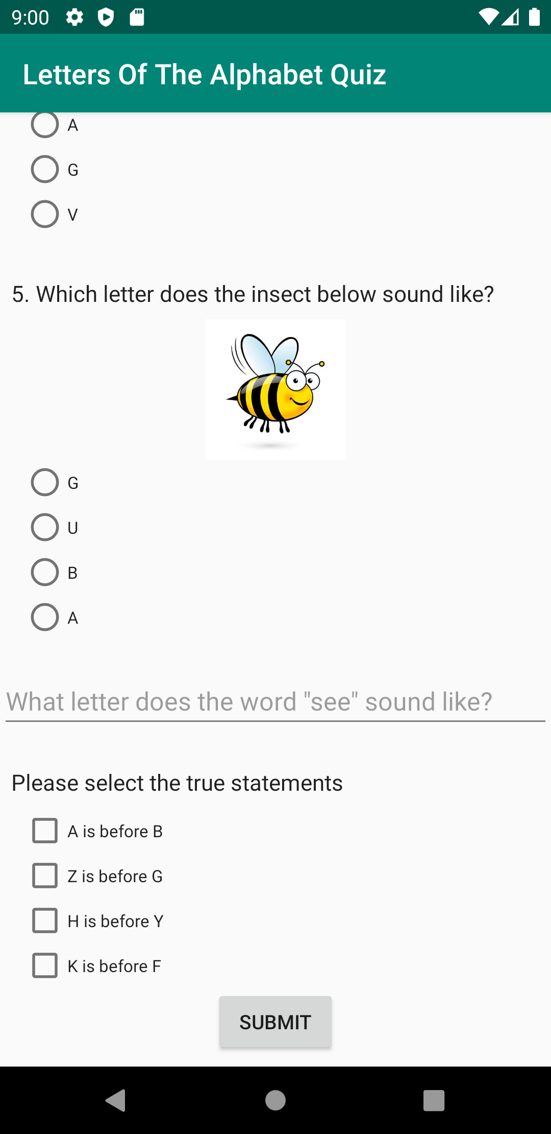 GitHub - christianmontemayor/Quiz-App: My third Android development ...