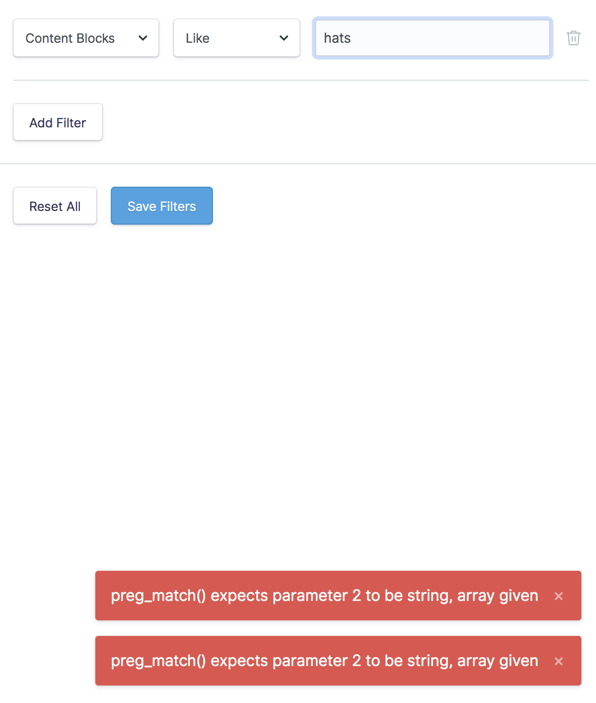 Data table filters for various fieldtypes · Issue #525 · statamic/cms · GitHub