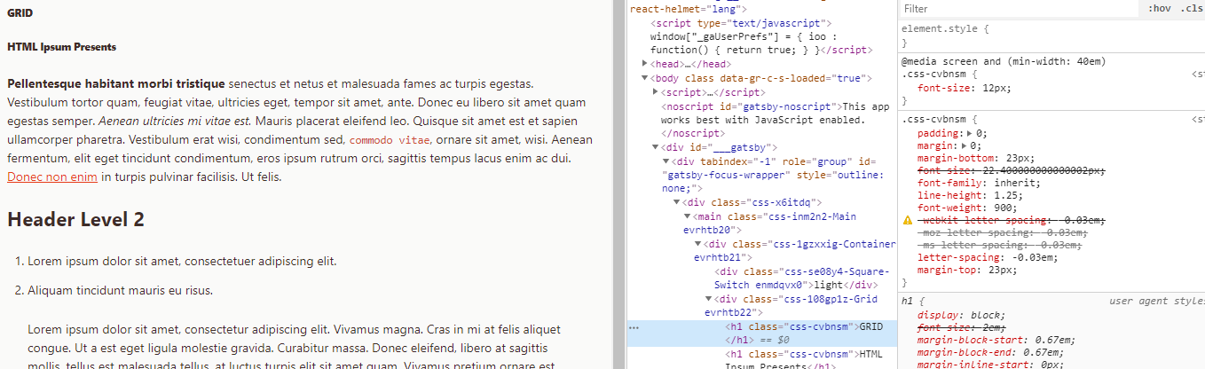 Combining presets and typography, fontSizes messed · Issue #424 · system-ui/theme-ui · GitHub