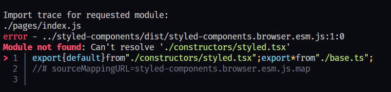 Problem with the setup of the project · Issue #3688 · styled-components ...