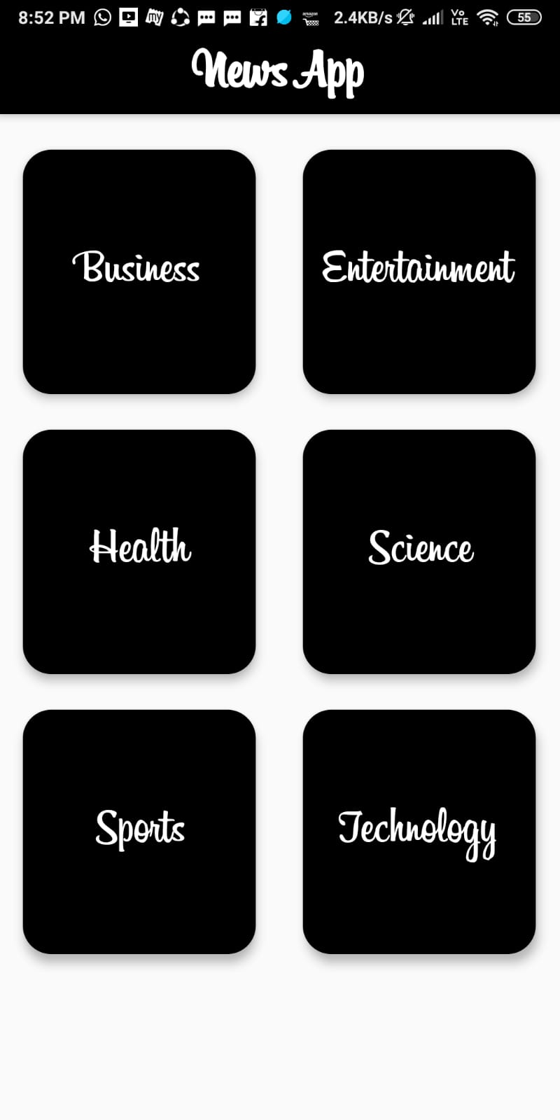 GitHub - jainharsh21/News-App: A news app using flutter