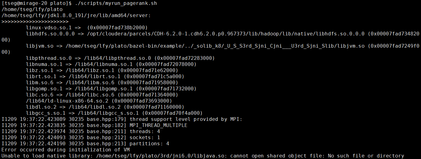 运行例程错误Error occurred during initialization of vm · Issue #45 · Tencent/plato · GitHub