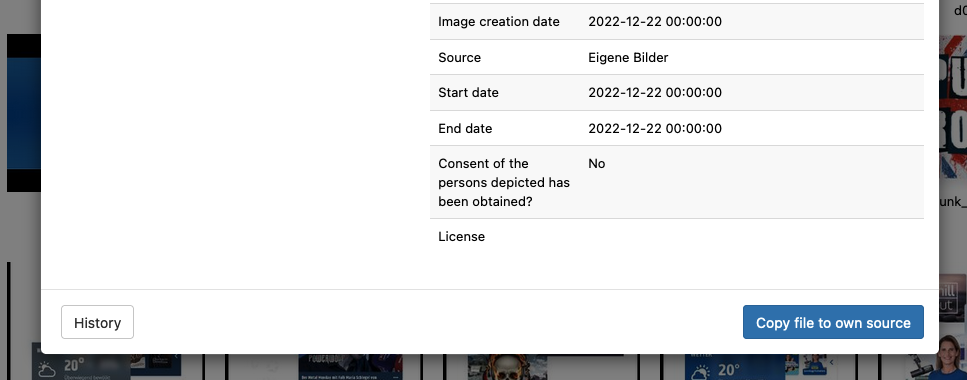 Users with media manager resource permission are not able to edit image information via the GUI ...