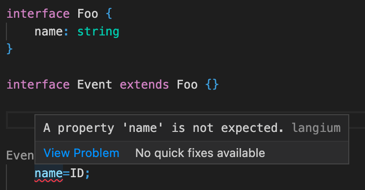 Declared types validation for optional parameters and inheritance · Issue #488 · eclipse-langium ...