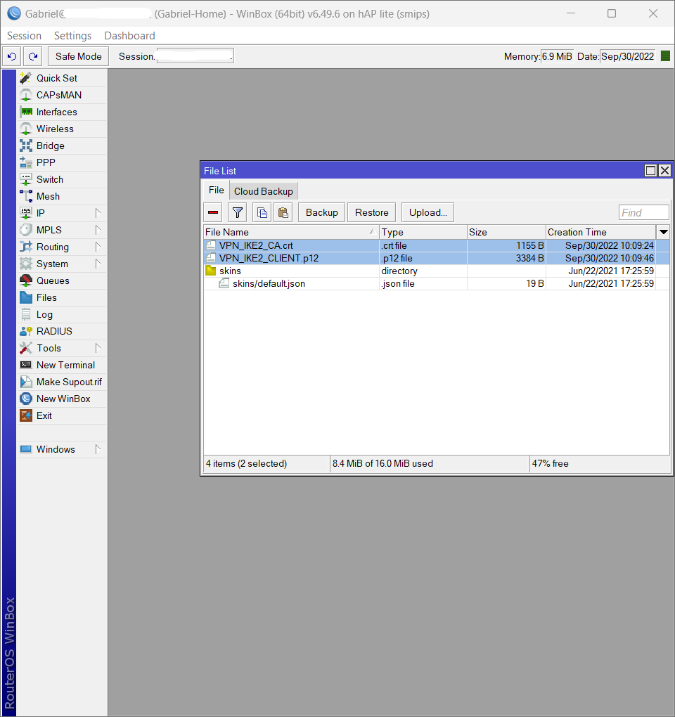 GitHub - GLlgGL/IKEv2-IPsec-on-MikroTik: Configure IKEv2/IPsec on MikroTik(Site-to-client)