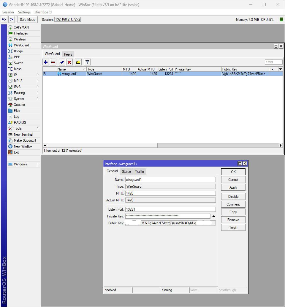 GitHub - GLlgGL/WireGuard-on-MikroTik: Configure WireGuard VPN on MikroTik