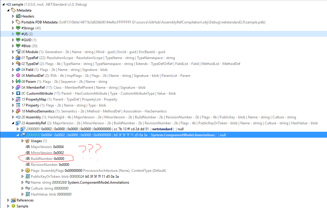 [question] Assemblyref Does Not Match Deps Json Assemblyversion Why · Issue 1148 · Dotnet