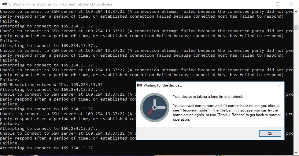 (Device taking too long to reboot) in all ways possible · Issue #116 · TeamShinkansen/Hakchi2-CE ...