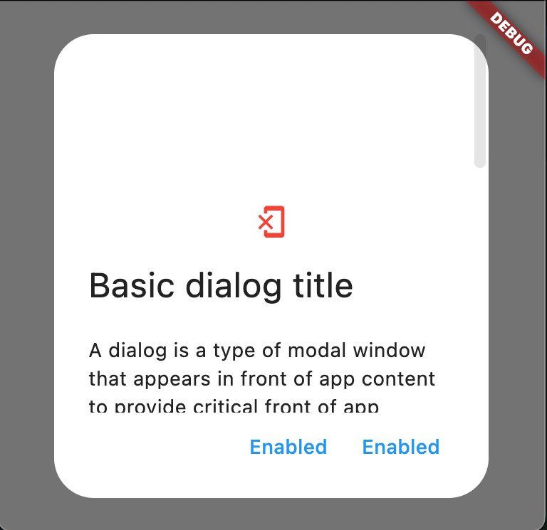 material 3 alert dialog's scrollbar goes out of the container when ...