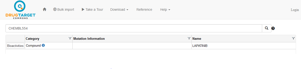 Link to DTC using SQL dump · Issue #101 · bhklab/PharmacoDB-JS · GitHub
