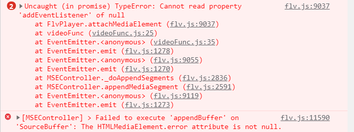 appendBuffer · Issue #680 · bilibili/flv.js · GitHub