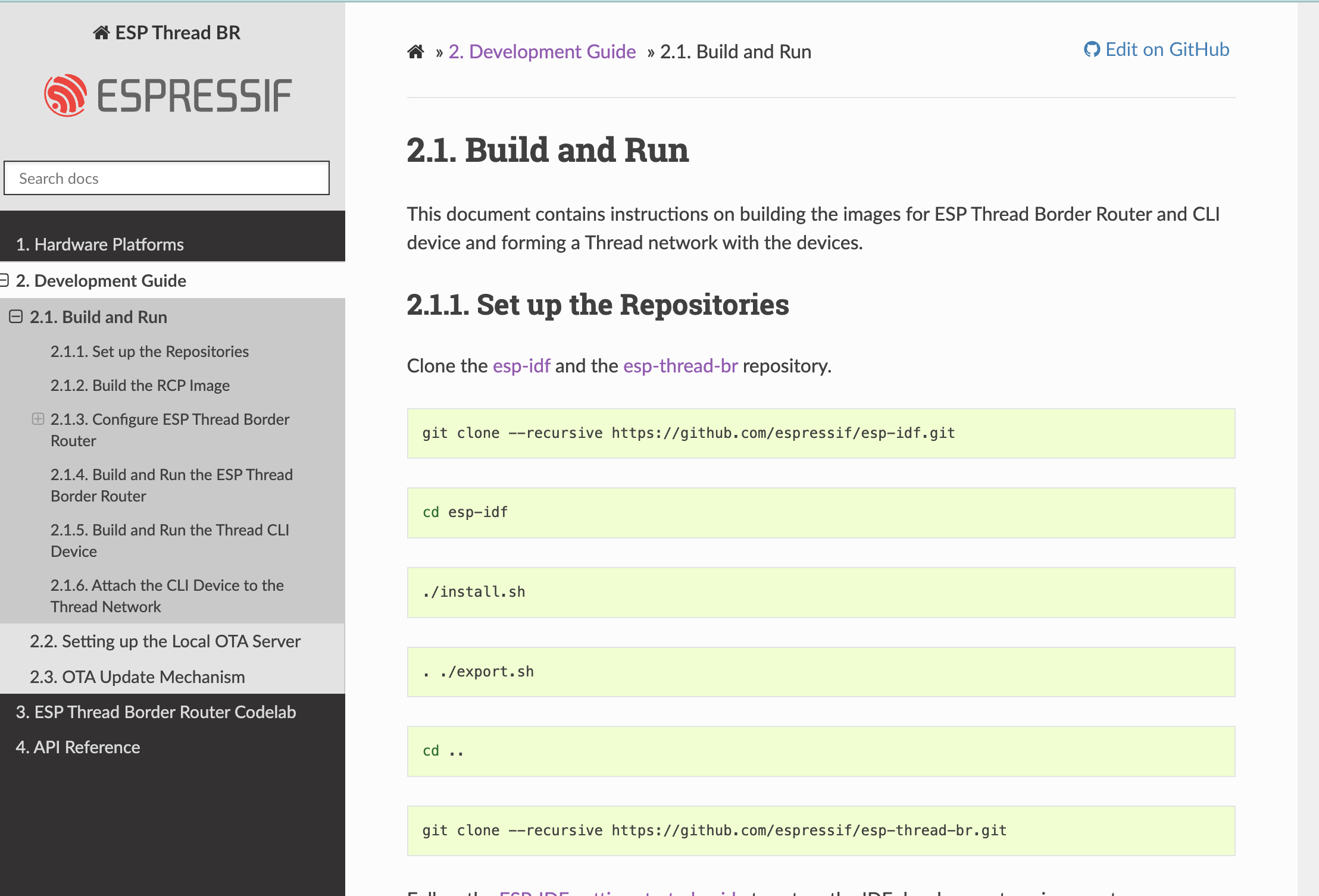 按照开发文档一步一步来，各种报错！ (TZ-230) · Issue #30 · espressif/esp-thread-br · GitHub