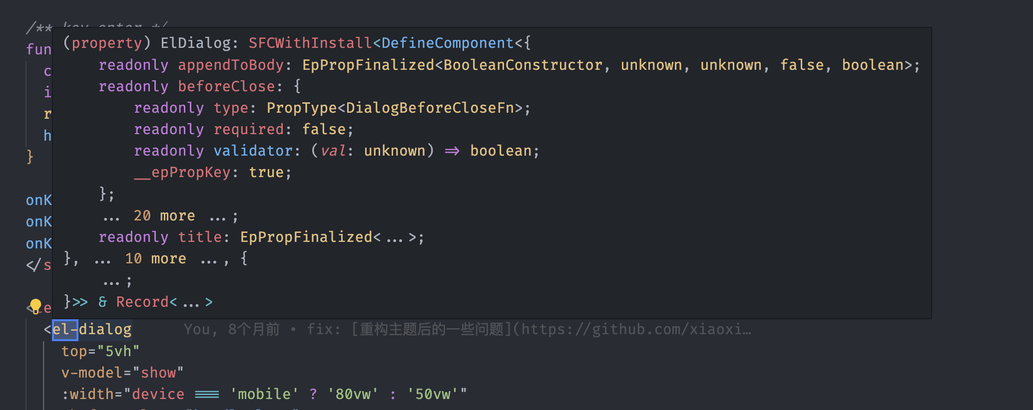 `vscode` 插件 `Volar` 的 `1.4.0` 版本给平台带来的影响以及解决方案 · Issue #523 · pure-admin/vue-pure-admin · GitHub