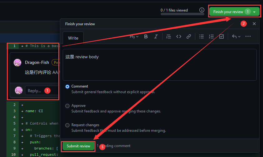 Bug: 使用 github 插件的快速回复功能，会导致覆盖 PR 中的文件点评的楼主发言 · Issue #3 · koishijs/koishi-plugin-github · GitHub