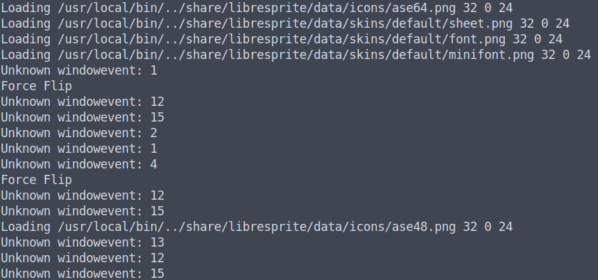 Bugged window at launch on VMs · Issue #297 · LibreSprite/LibreSprite · GitHub