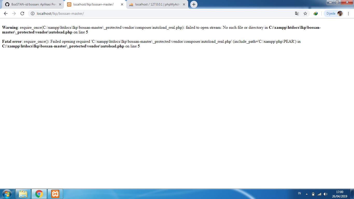 Error Saat Diinstall Issue 2 Bosstan Id Bossan Github