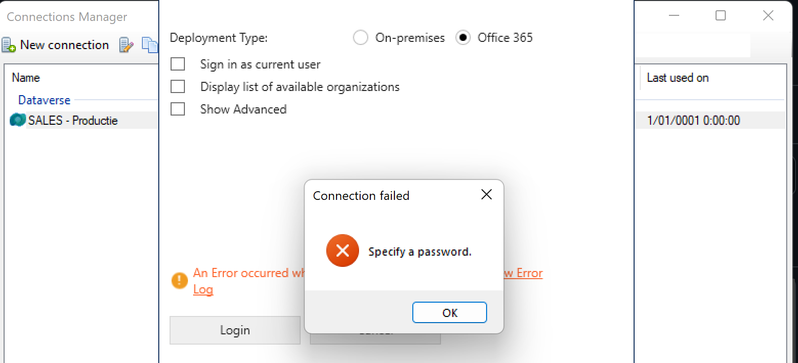 [BUG] Unable to authenticate when using a connection from an existing connection file · Issue ...