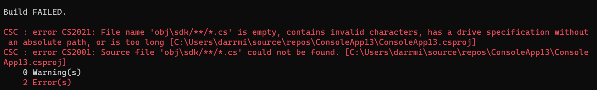 OpenAPIReference does not work for SDK generators that create C# output in a folder · Issue ...