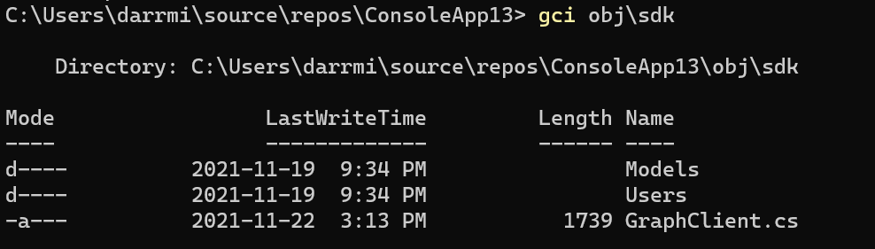 OpenAPIReference does not work for SDK generators that create C# output in a folder · Issue ...
