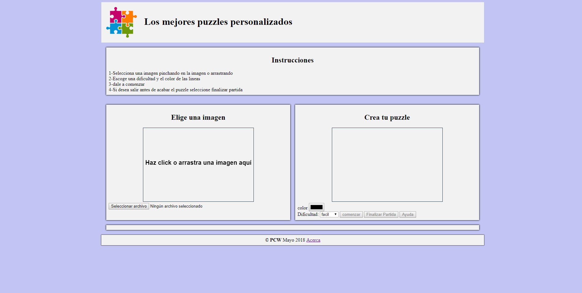 GitHub - jetezz/Web-Puzzle: Web para generar puzzles
