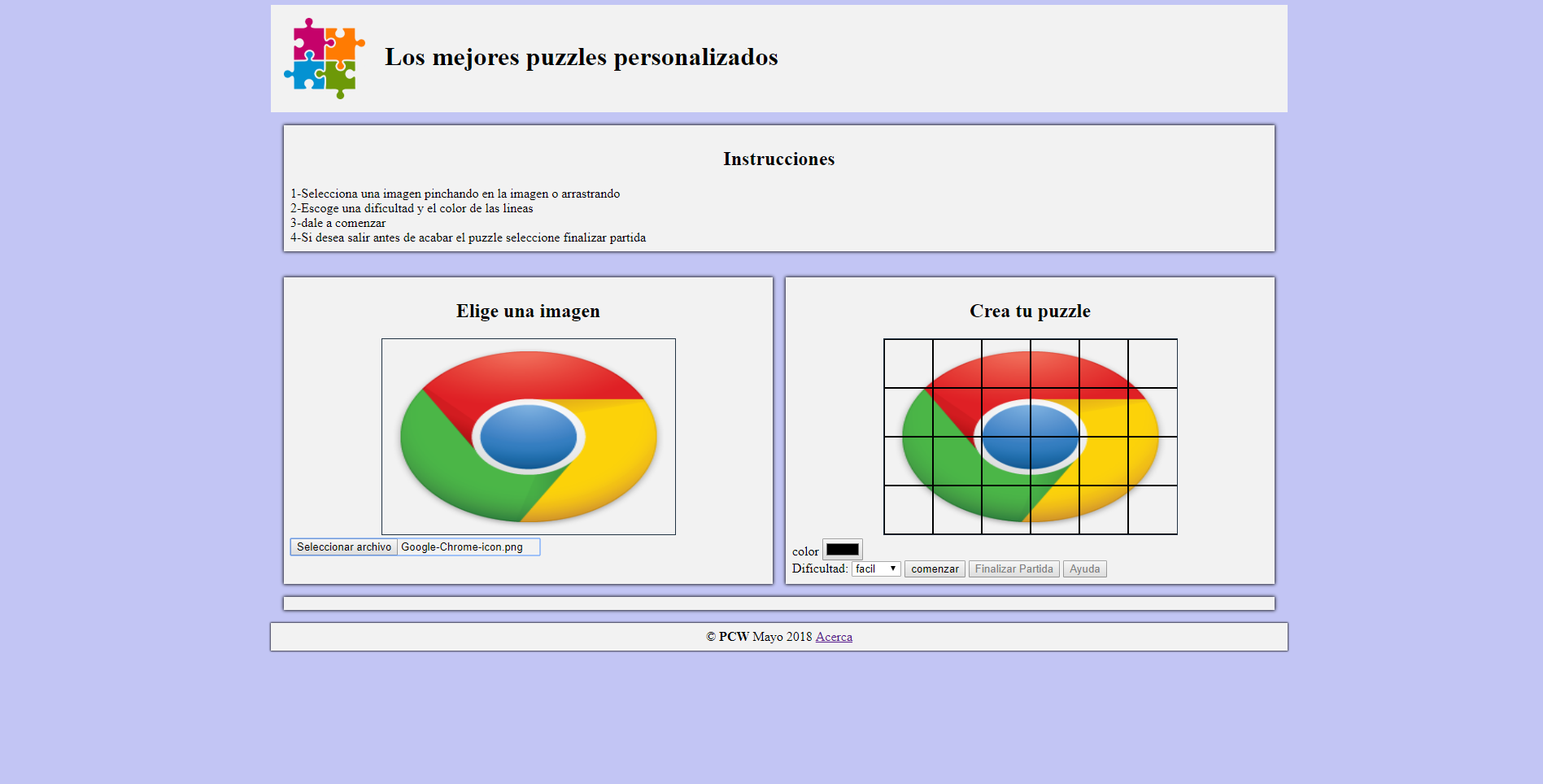 GitHub - jetezz/Web-Puzzle: Web para generar puzzles