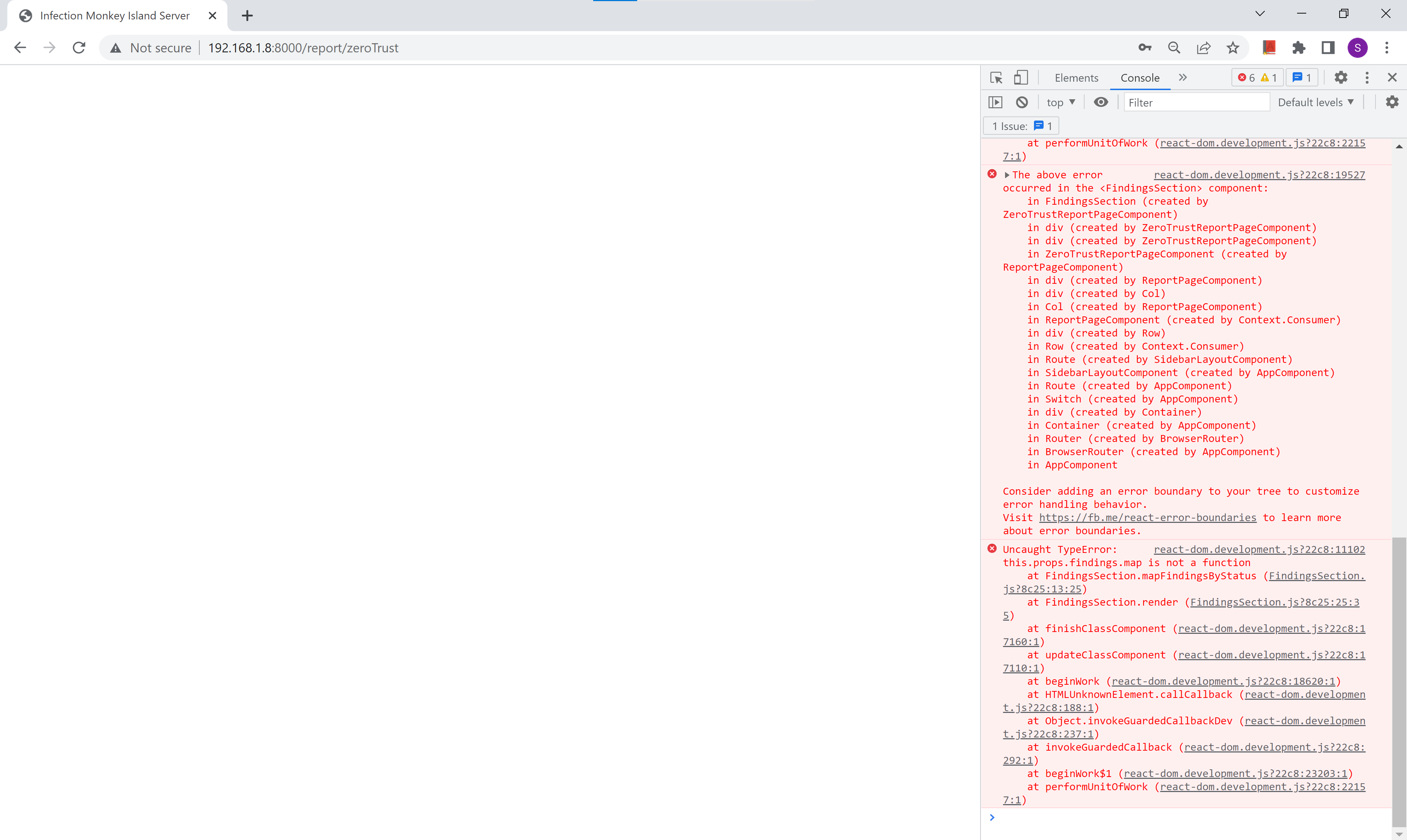 Zero Trust report crashes · Issue #2407 · guardicore/monkey · GitHub