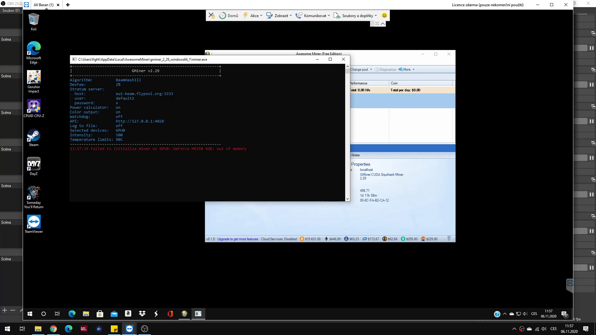 4GB of memory is not enough · Issue #101 · develsoftware/GMinerRelease · GitHub