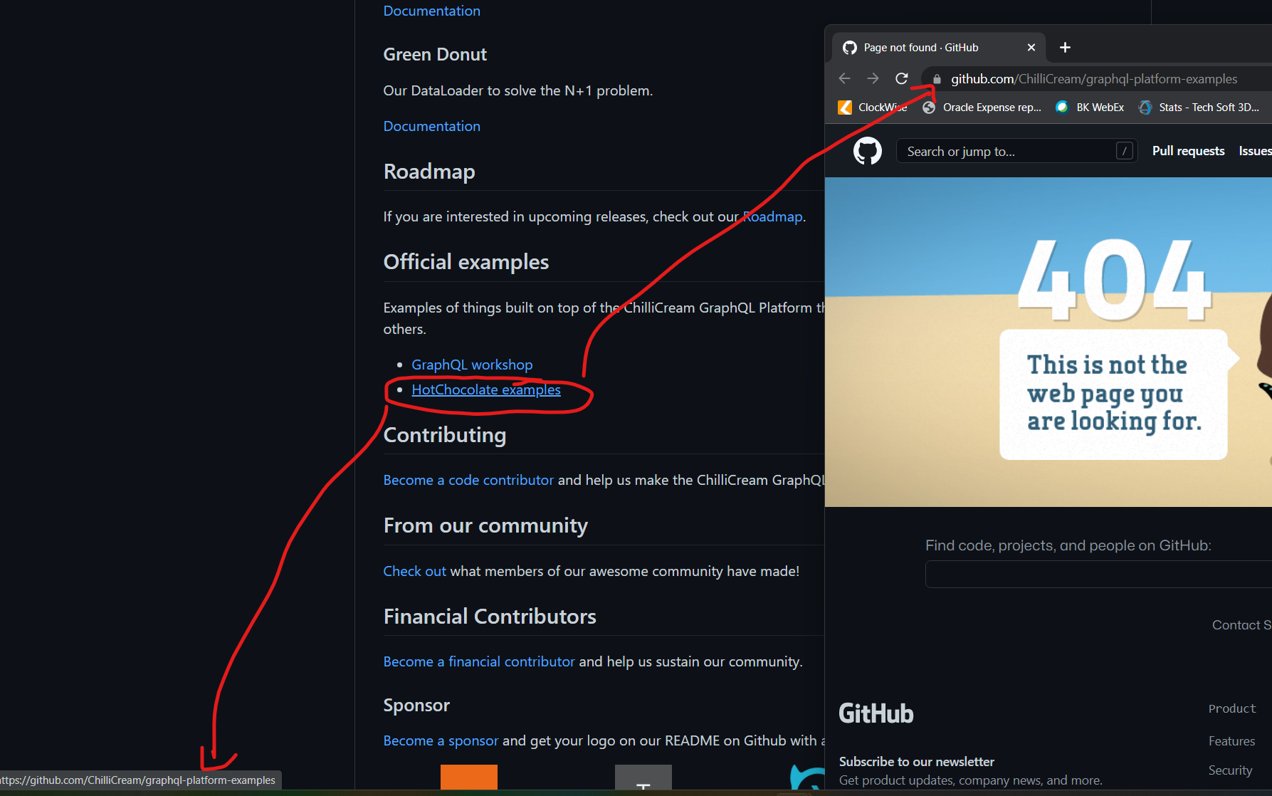 HotChocolate example link is broken · Issue #5731 · ChilliCream/graphql-platform · GitHub