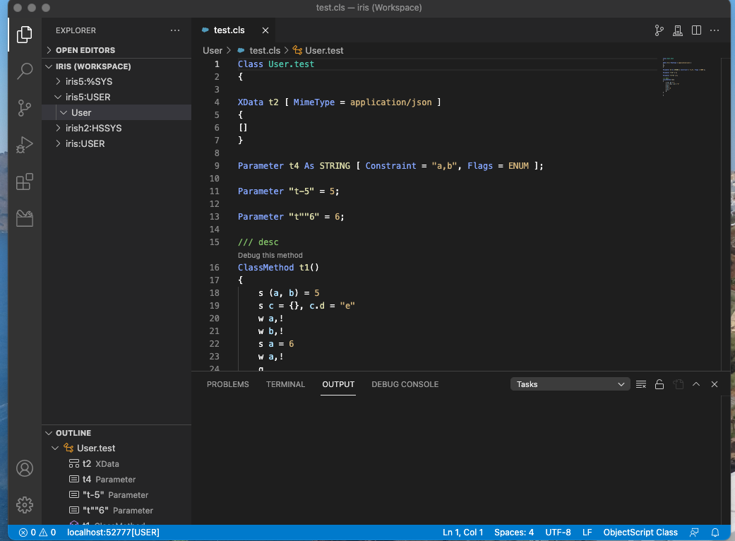 Containing directory appears empty when opening code-workspace with ...