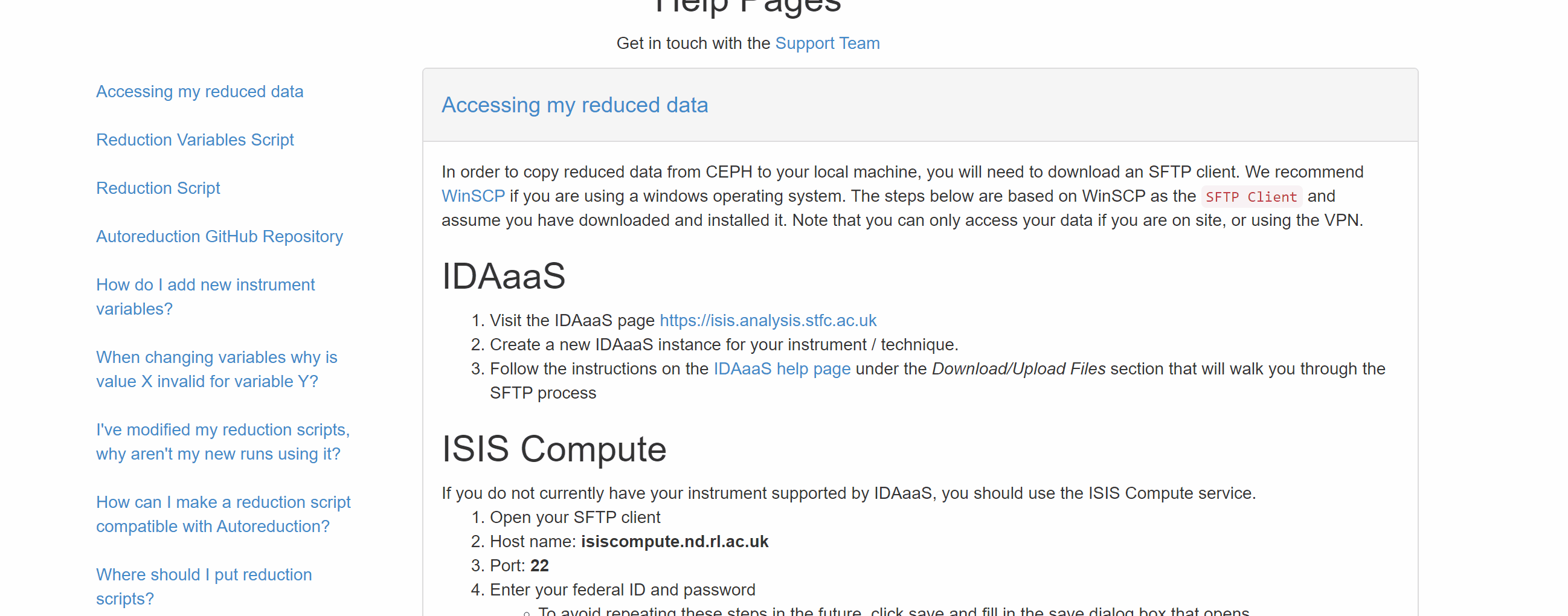Help Navigation broken · Issue #788 · autoreduction/queue-processor · GitHub