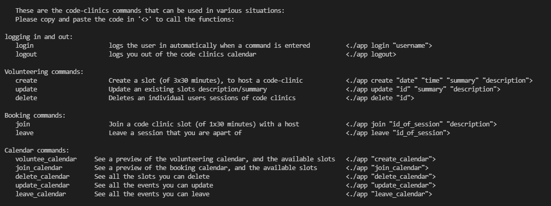 GitHub - Meitie/WTC_Code_Clinics: This was a group project at WTC, to create a python program ...