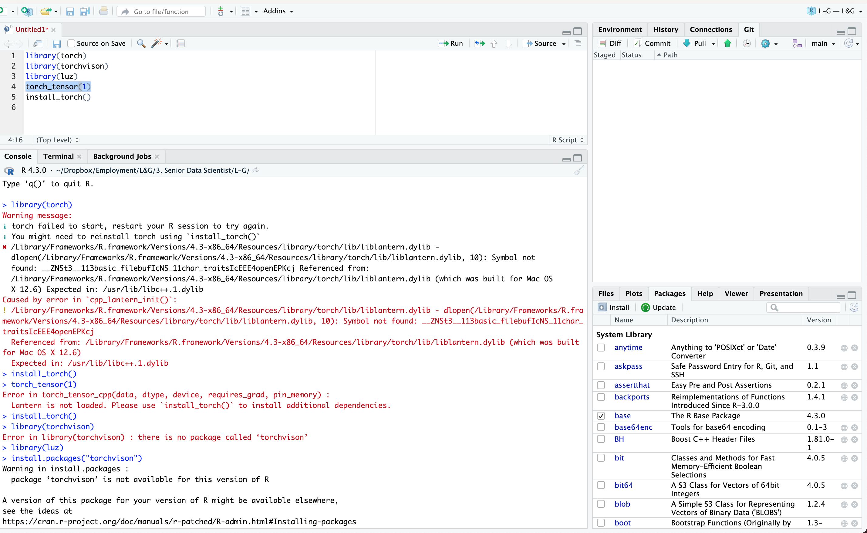 Torch does not start on Mac or Windows · Issue #1021 · mlverse/torch · GitHub