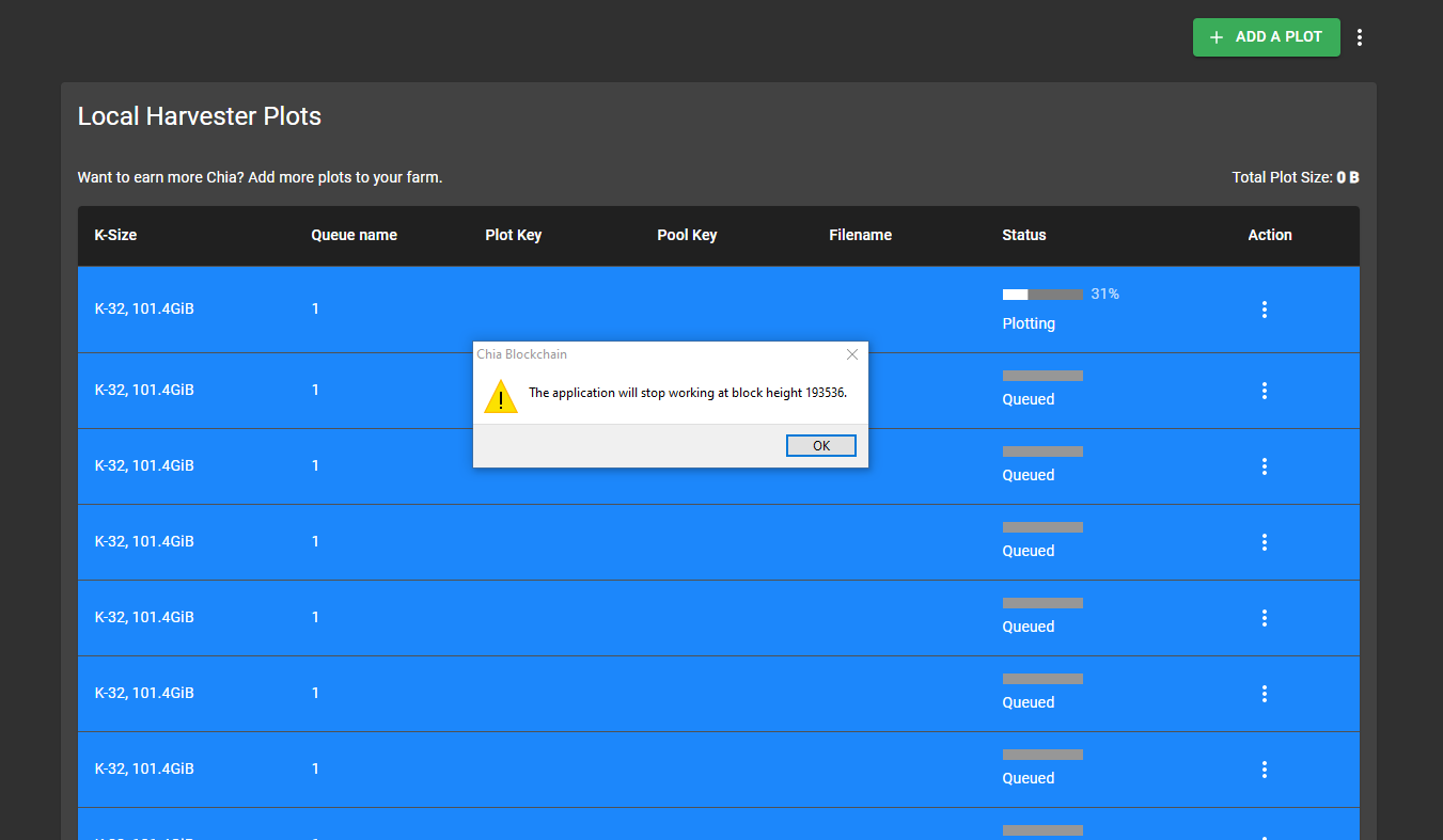 Any Info On This Warning · Issue 2314 · Chia Networkchia Blockchain · Github