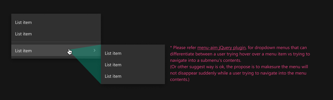 Add Support For Cascading Menu · Issue 594 · Trendmicro Frontendtonic Ui · Github 