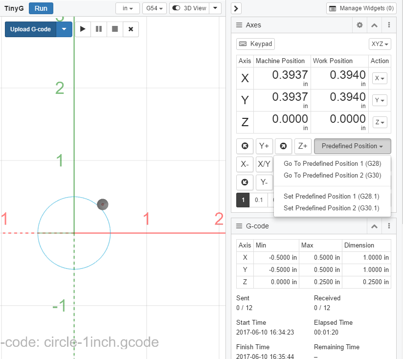 Predefined Position commands fail. · Issue #165 · cncjs/cncjs · GitHub