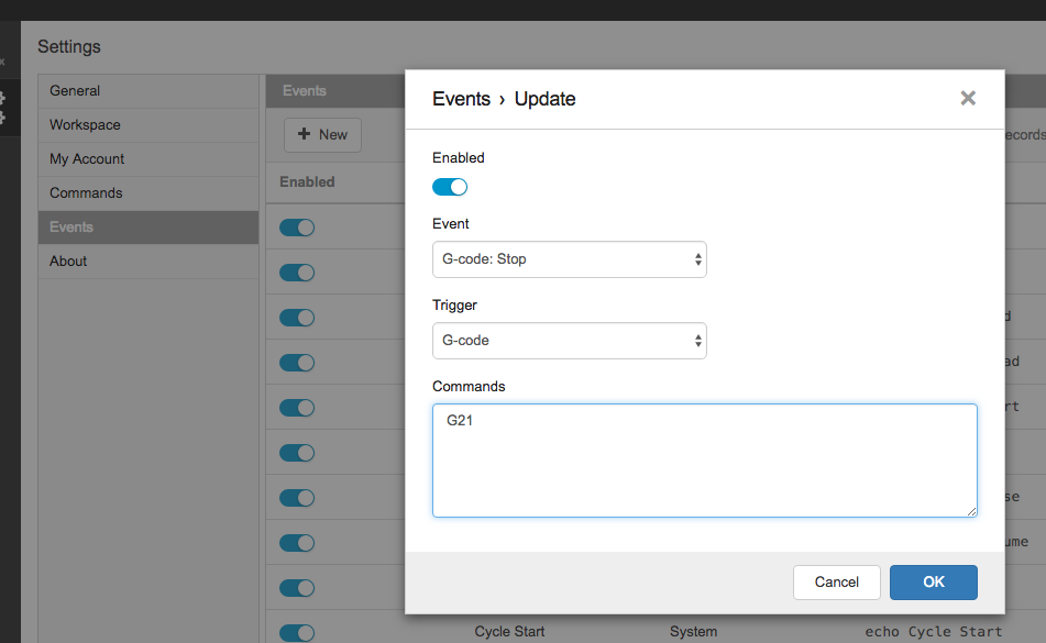 Predefined Position commands fail. · Issue #165 · cncjs/cncjs · GitHub