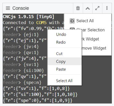unable to get tinyg control of jogging buttons · Issue #344 · cncjs/cncjs · GitHub