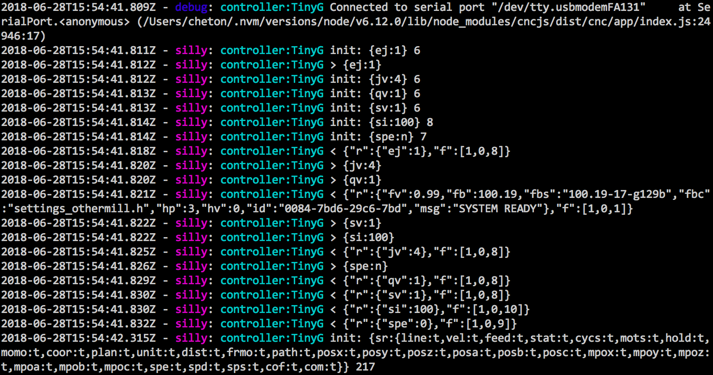 unable to get tinyg control of jogging buttons · Issue #344 · cncjs/cncjs · GitHub