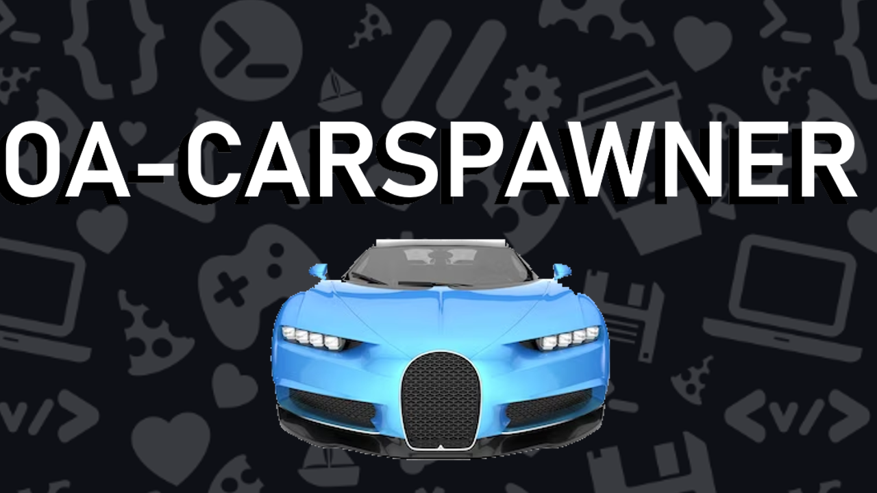 GitHub - ImOmerA/oa_carspawner: Simple Car spawner for FiveM